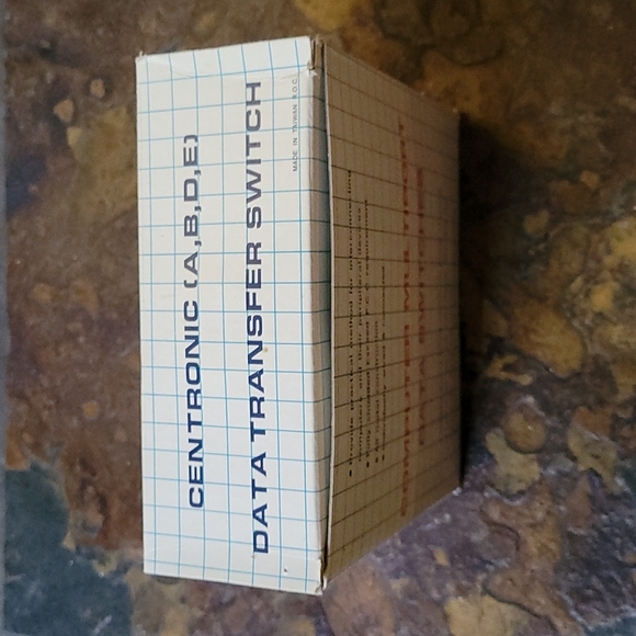 Other | Vintage Centronic Computer Multiport Data Transfer Switch ...